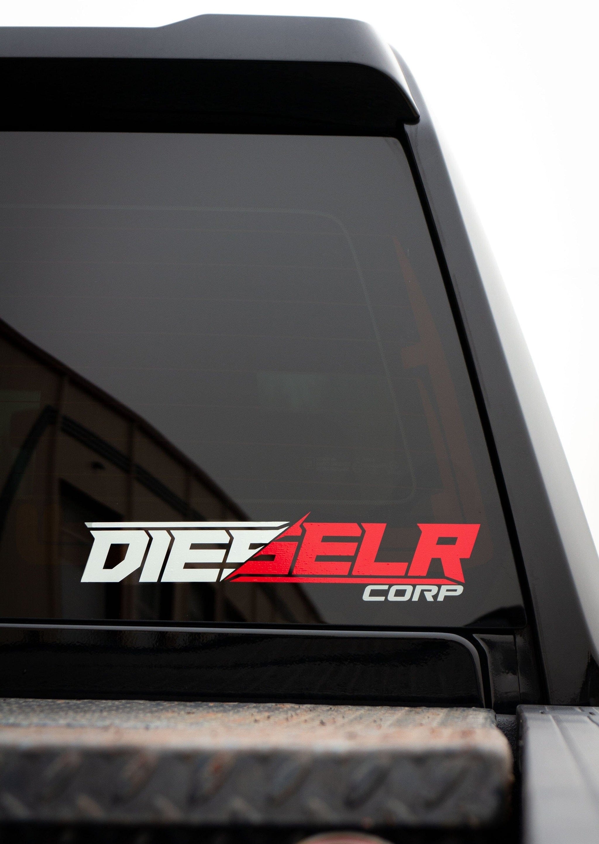 Diesel Truck Decal | DIESELR Corp Vinyl Logo Decal - DIESELR Corp.