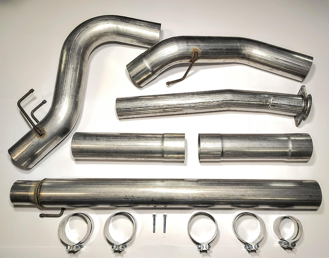 Downpipe Back Exhaust Powerstroke 6.7L (2011–2026 F250/F350) - DIESELR ...
